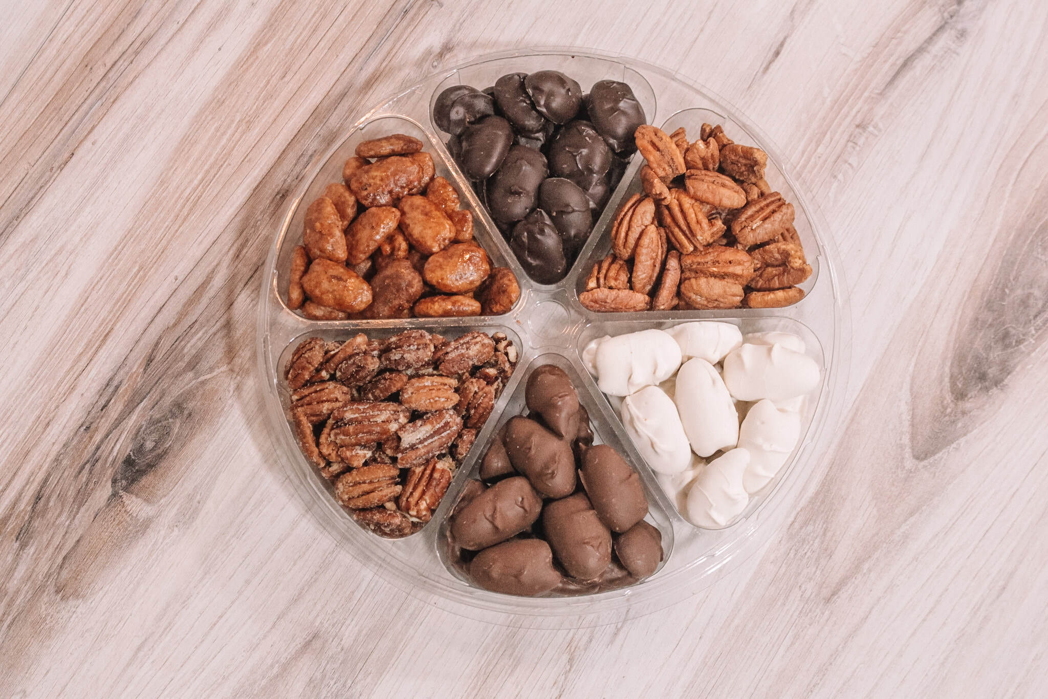 Sweet and Savory Pecan Sampler 2 LB | Southern Select Candy Co.