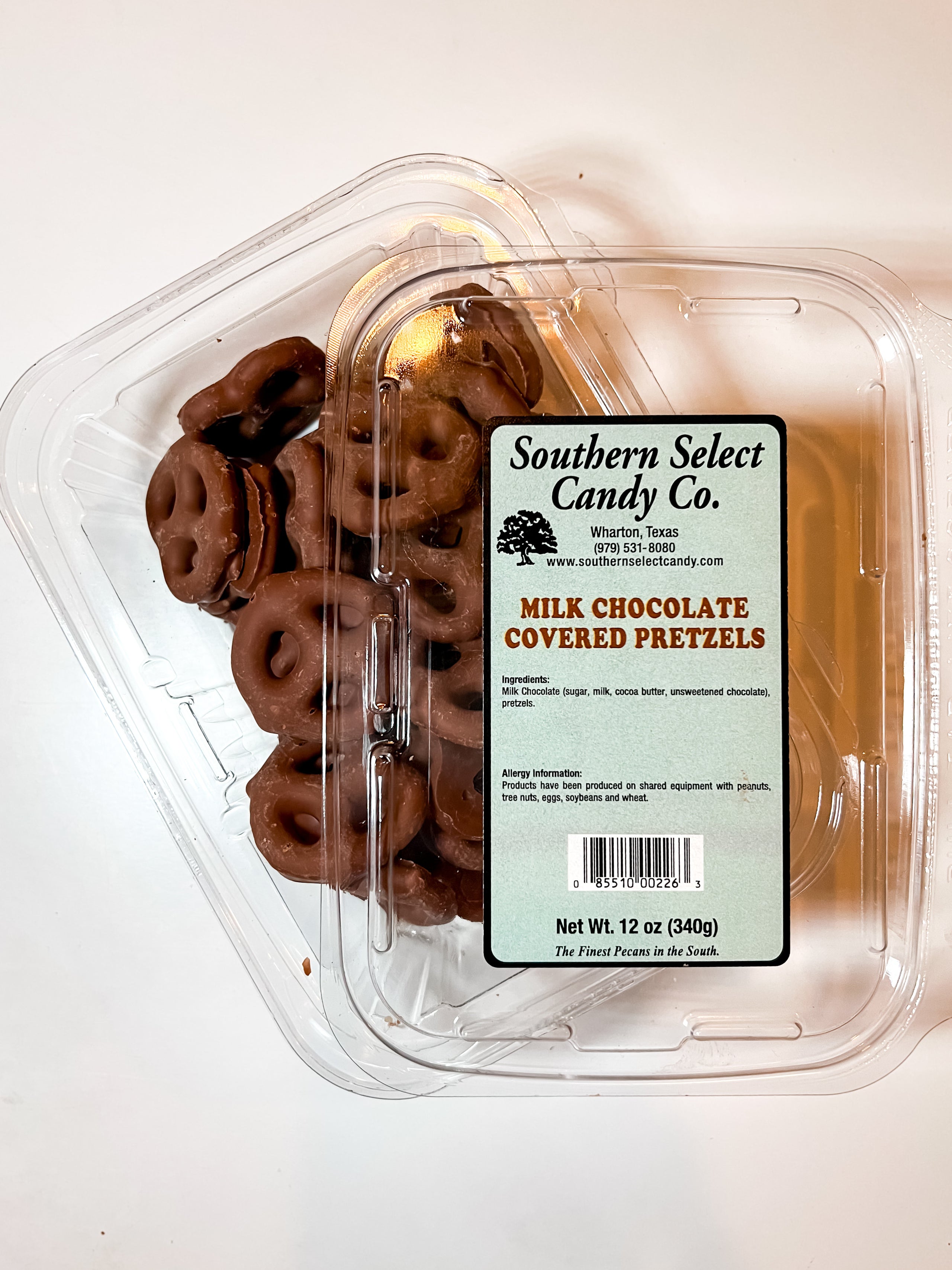 Milk Chocolate Pretzels 12 OZ | Southern Select Candy Co.